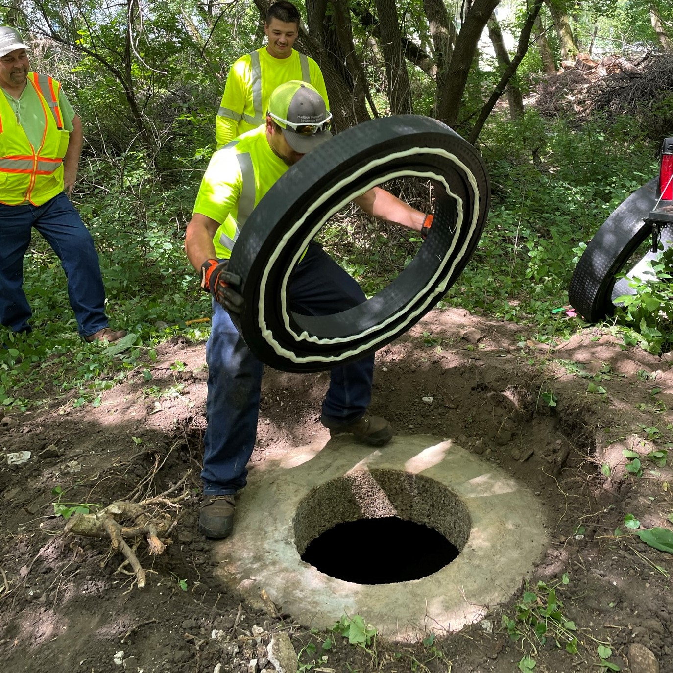 Project spotlight: Manhole casting repair work - Madison Metropolitan ...